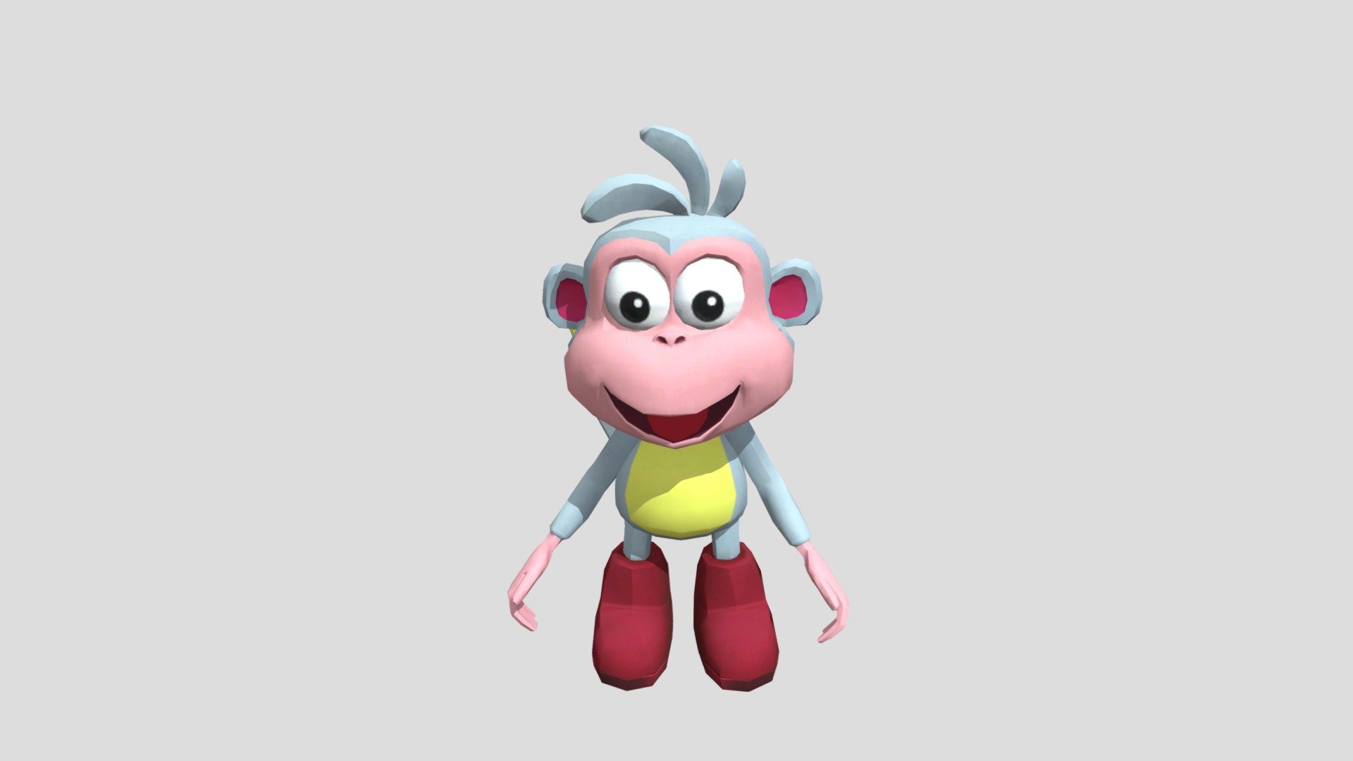 Boots (Dora) - Download Free 3D model by Guilherme Navarro (@guinavarro ...