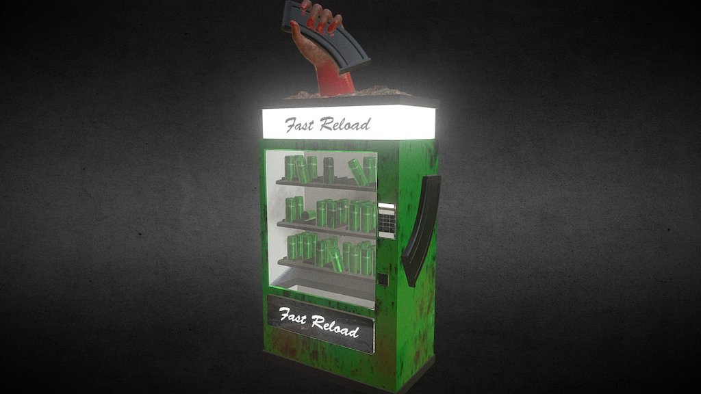 Speed Reload Perk Machine - Download Free 3D model by Matt Rafferty ...