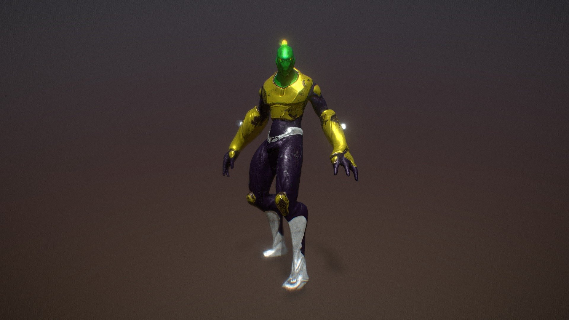 SpaceLizard - 3D model by zekeres (@zekerescreatures) [82977e9] - Sketchfab