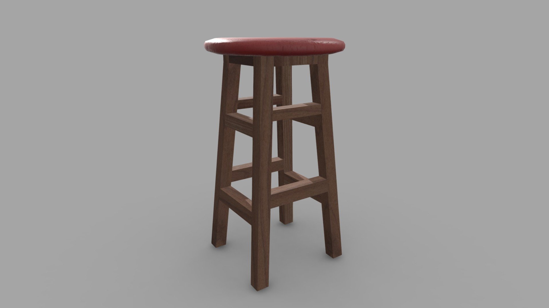 Stool - Download Free 3D model by pamoan10 [829b62c] - Sketchfab