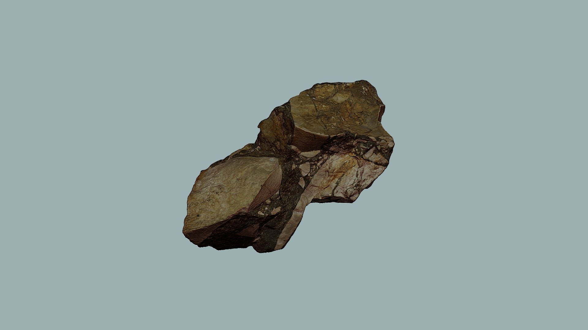 Breccia Hand Sample - Download Free 3D model by MSU SEES (@Pholeos ...