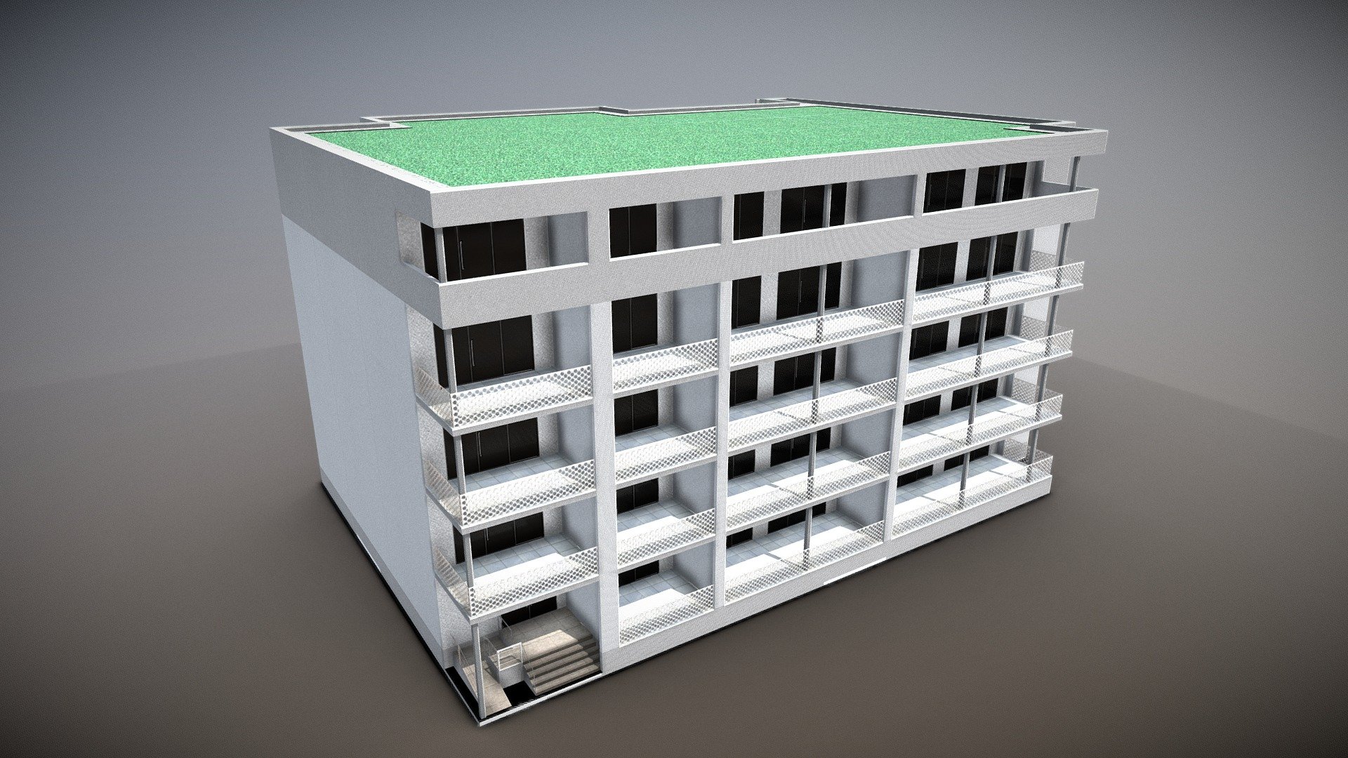 Modern flats - Buy Royalty Free 3D model by luminou_CS (@luminou ...