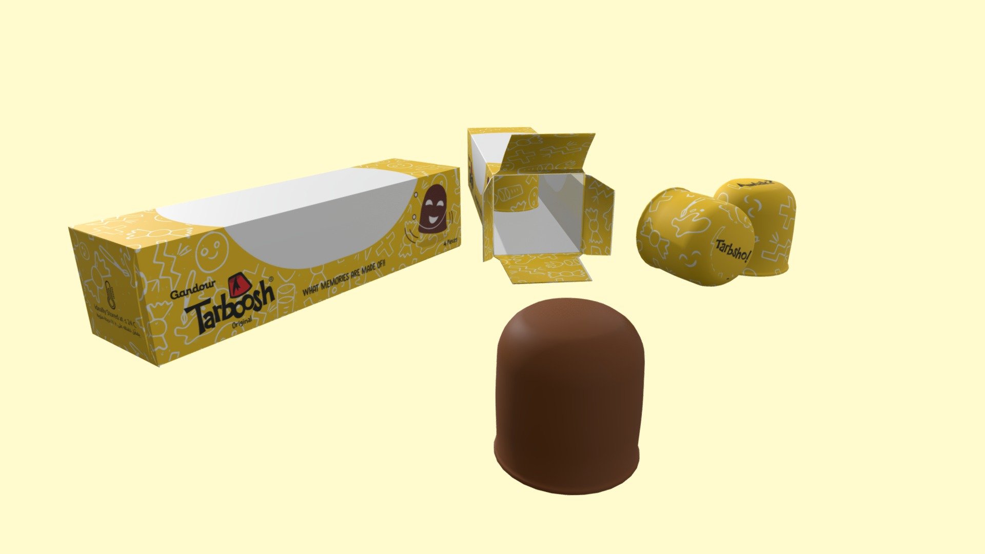 Gandour - Tarboosh Redesign - 3D model by khoderelajamy [829dd8e ...