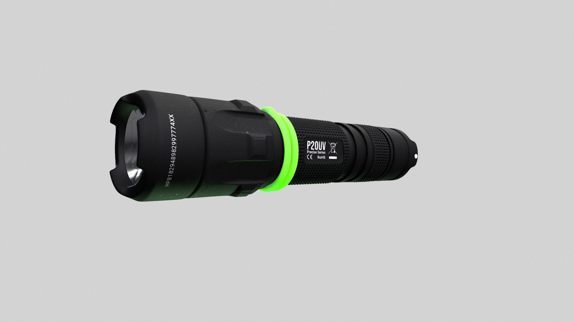 Tactical Flashlight - Download Free 3D model by fat.max [829f5b9 ...