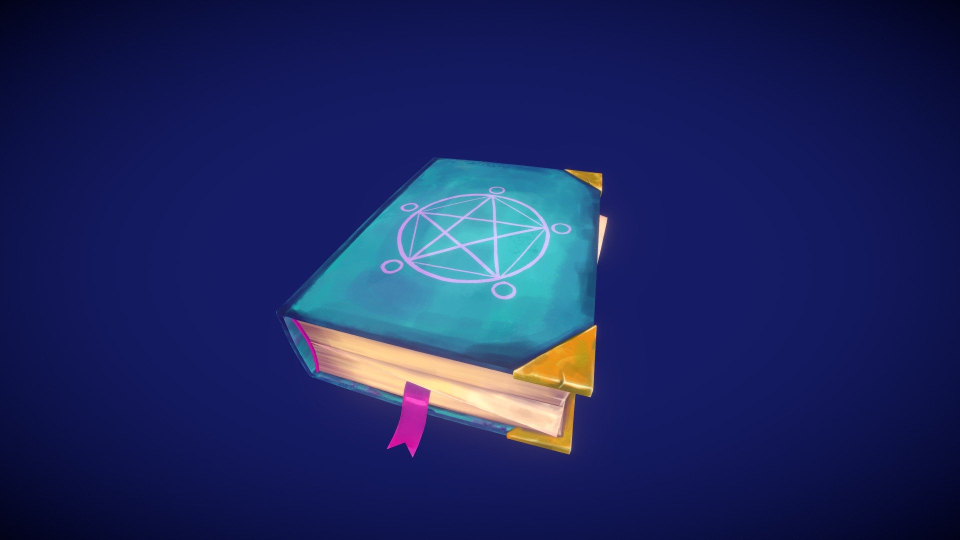 Fantasy elemental spell book - Arcane style - Buy Royalty Free 3D model ...