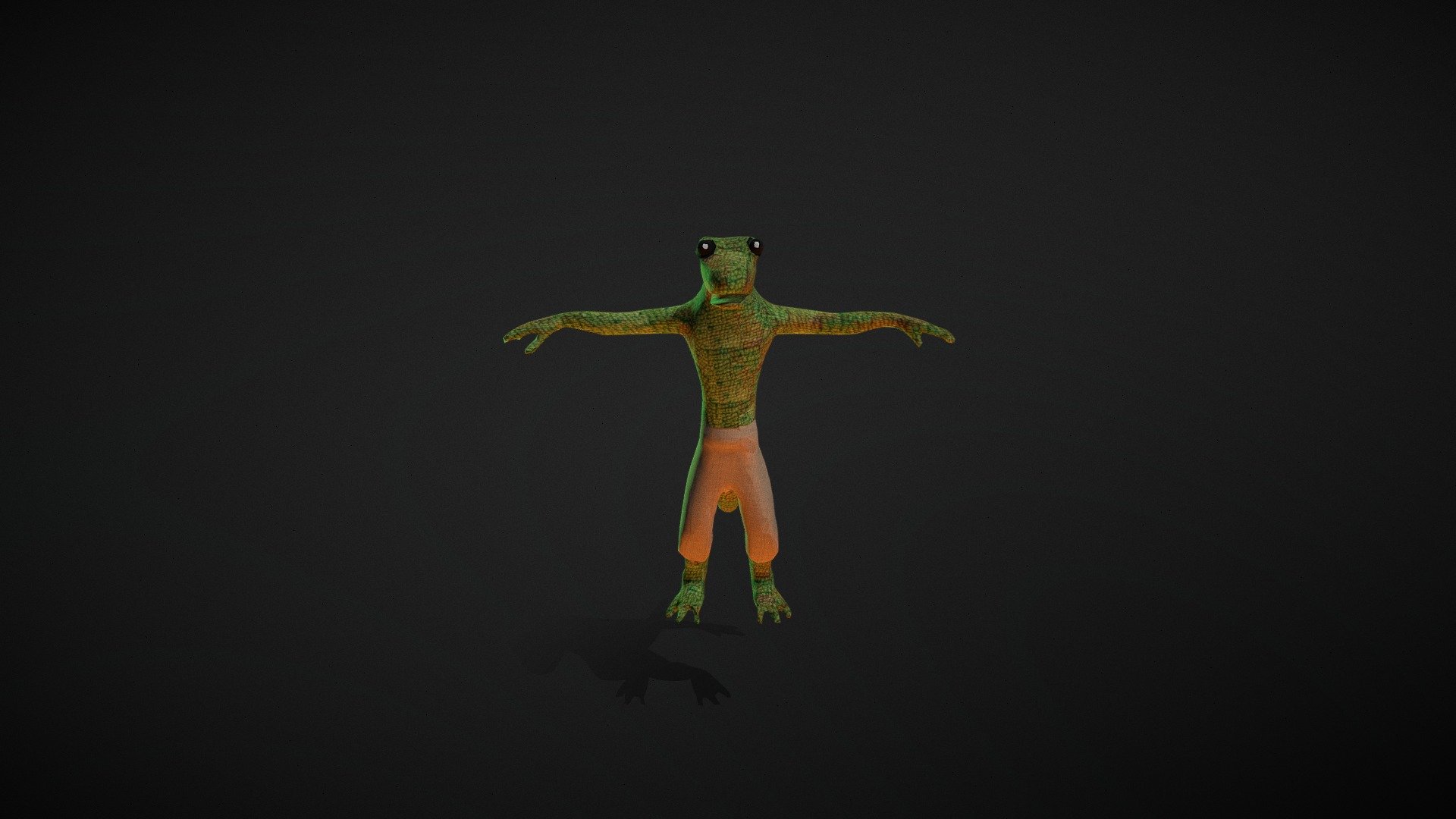 Lizard Man - Download Free 3D model by ddemon26 [82a0613] - Sketchfab