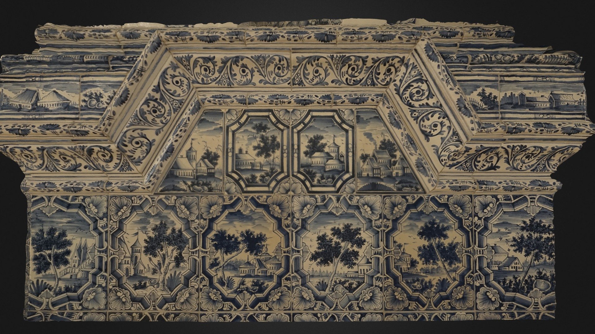 Marble Faience mosaic - 3D model by maxxUAV [82a150f] - Sketchfab