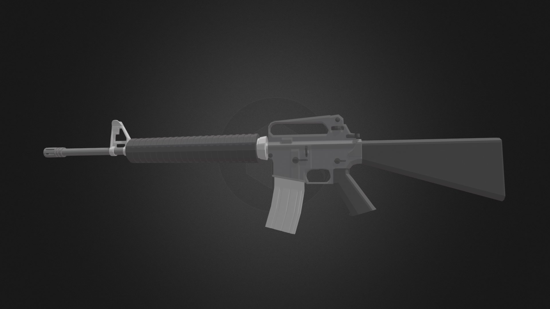 M16a2 LowPoly - 3D model by Florian.h [82a19c9] - Sketchfab