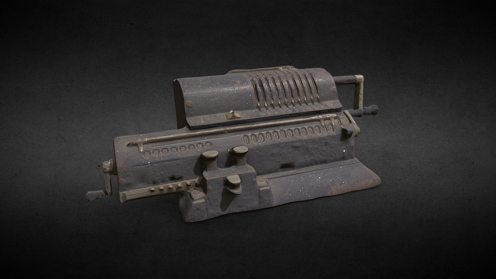 Old Calculator - 3D model by Viteri (@slopezviteri) [82a23fb] - Sketchfab