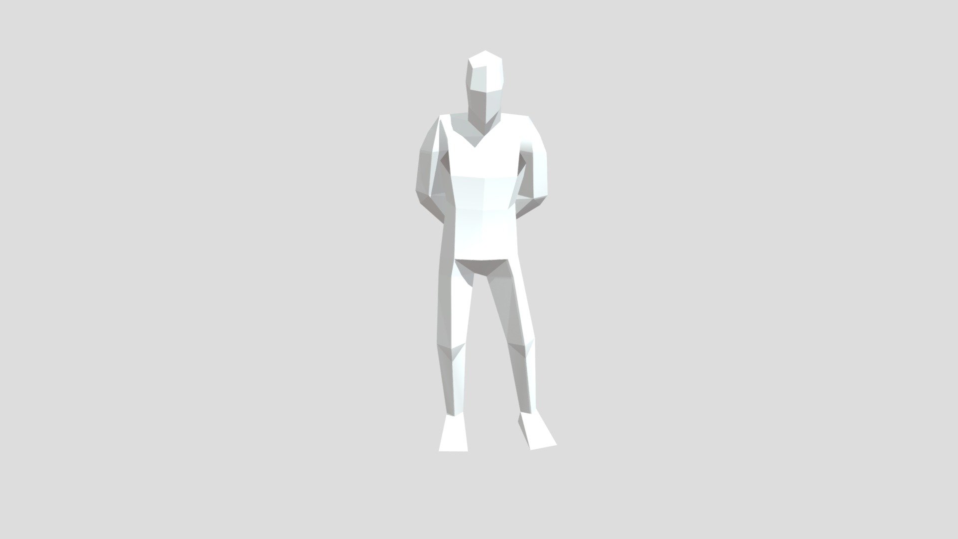 Male Standing Pose - Download Free 3D model by Alors [82a338b] - Sketchfab