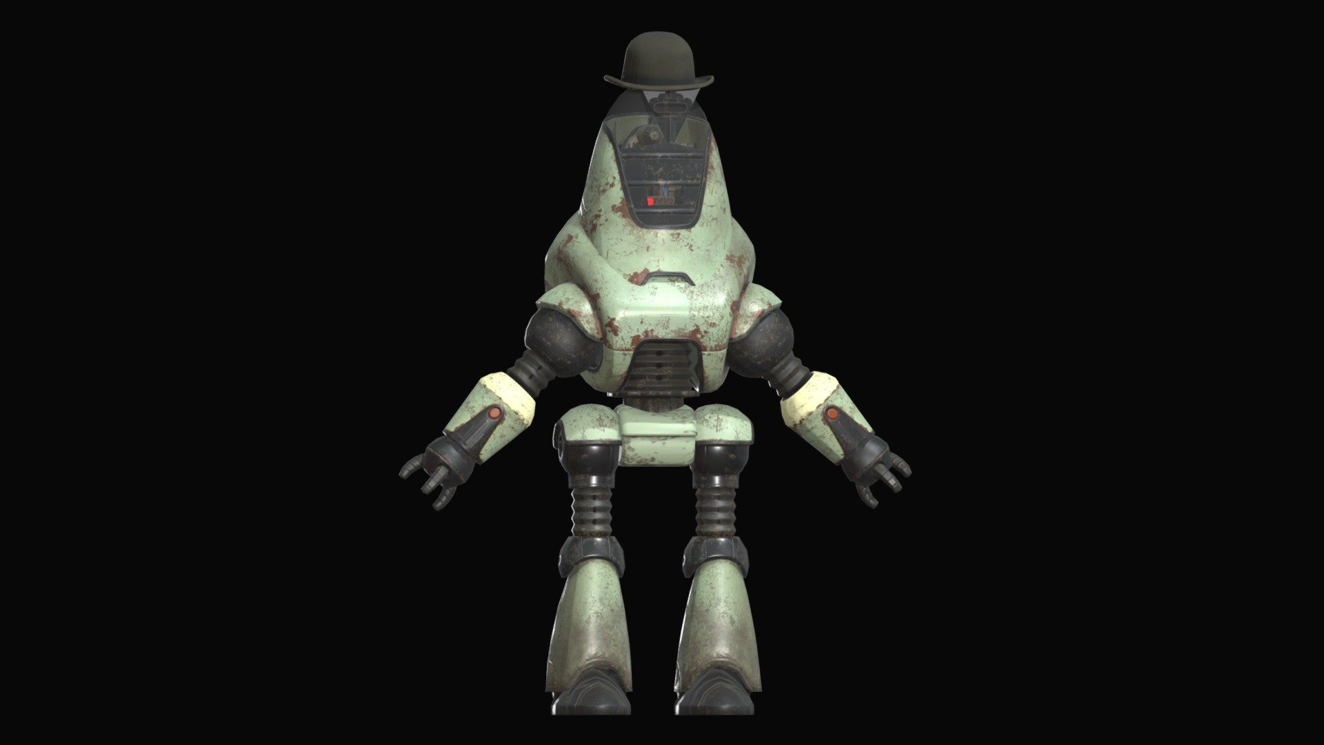 fallout Protectron - Download Free 3D model by Gh4xt3r [82a45f8 ...