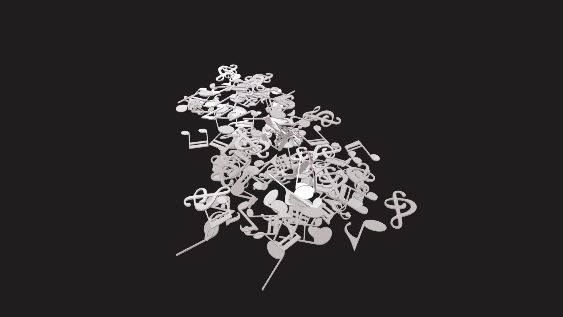 musical notes effect (3) - Download Free 3D model by vicente betoret ...