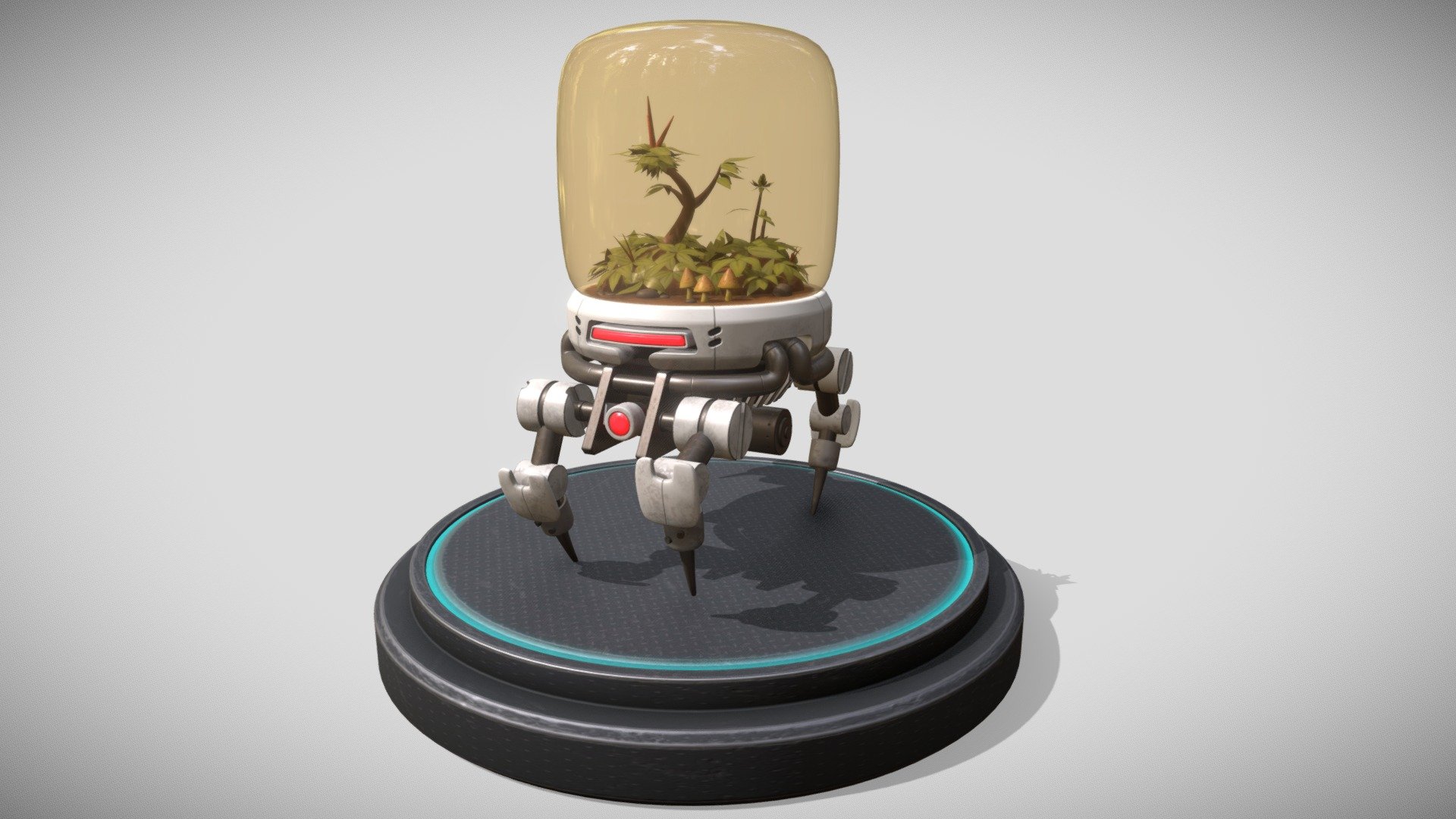 Terrarium Bot - 3D model by Valice937 [82a69f6] - Sketchfab