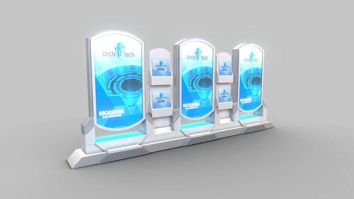 Poster-stand 3D models - Sketchfab