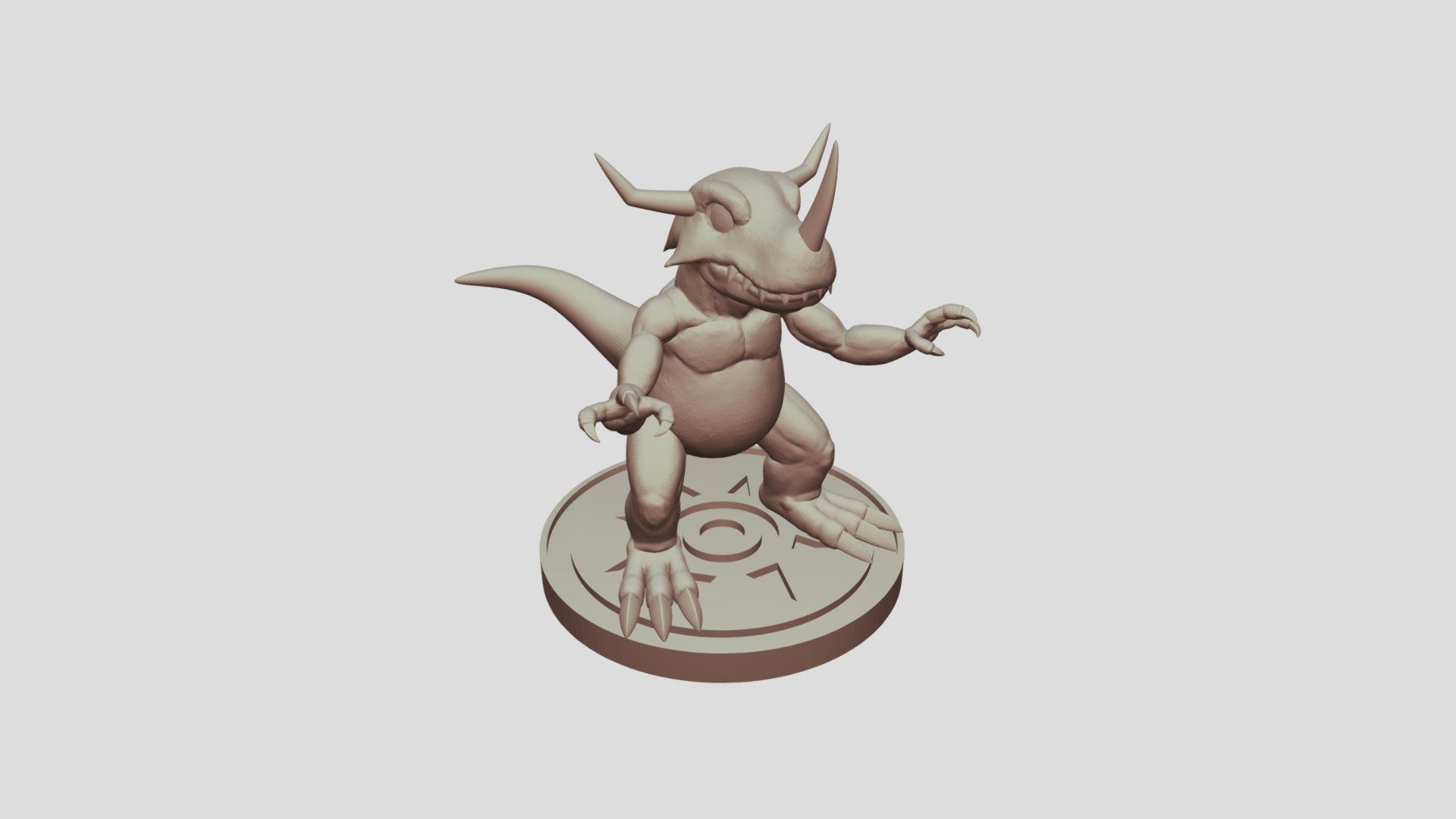 Greymon - Download Free 3D model by JoeKester [82a791a] - Sketchfab