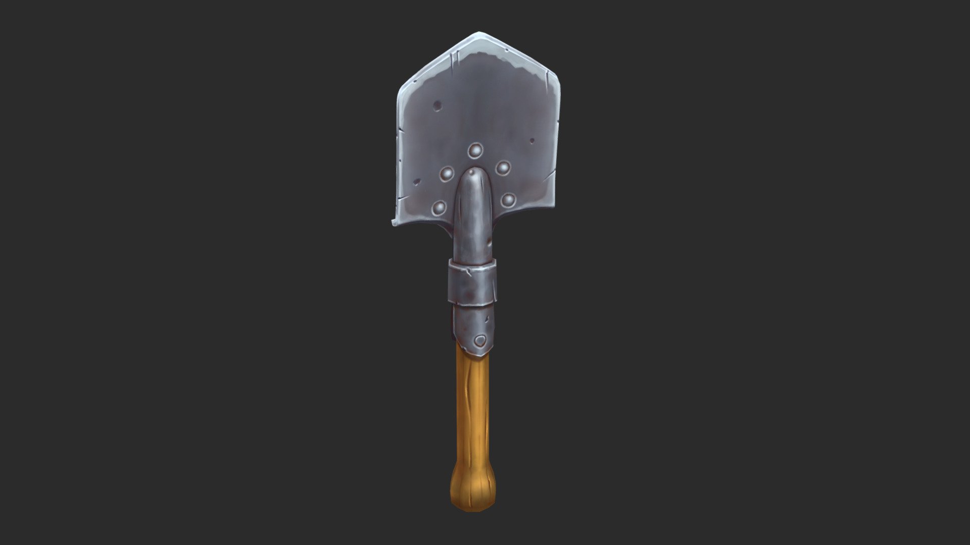 Hand-Painted MPL-50 (Soviet) Shovel Model - 3D model by GrunoKromer ...