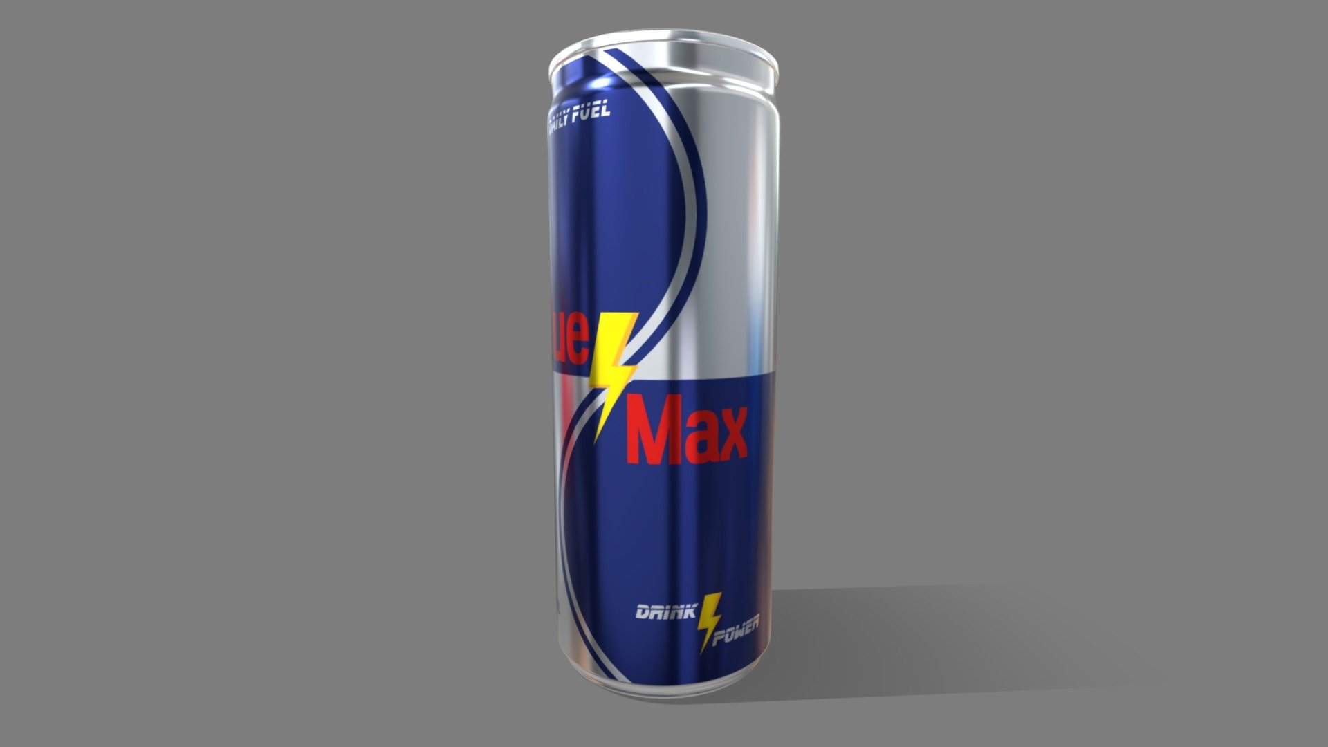 BLUE MAX ENERGY DRINK - Download Free 3D model by bluemaxdrink [82a7d6a ...