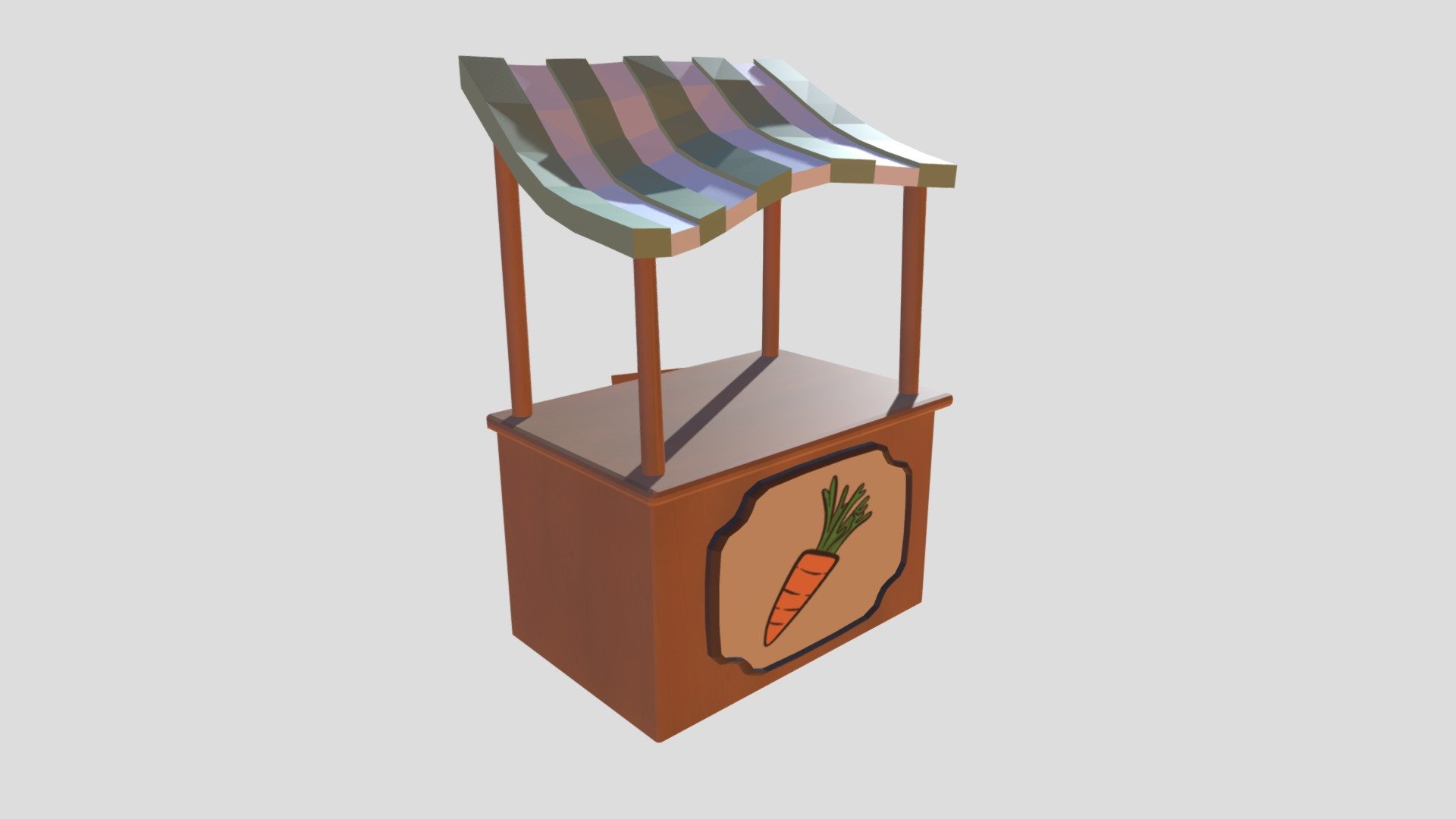 Market Stall 2 - Download Free 3D model by jakerc10 [82a8596] - Sketchfab