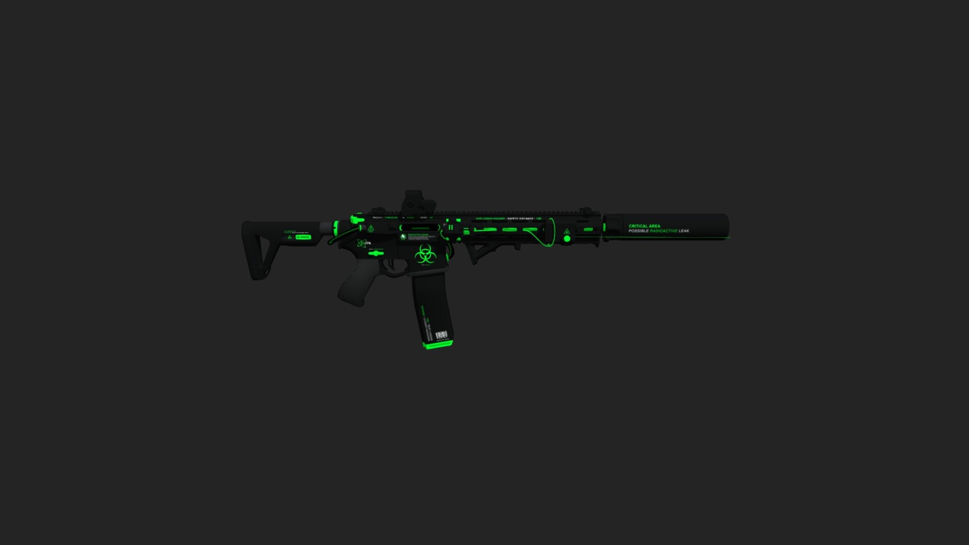 SKIN - BIOHAZARD TACTICAL - 3D model by exa.off [82aba05] - Sketchfab