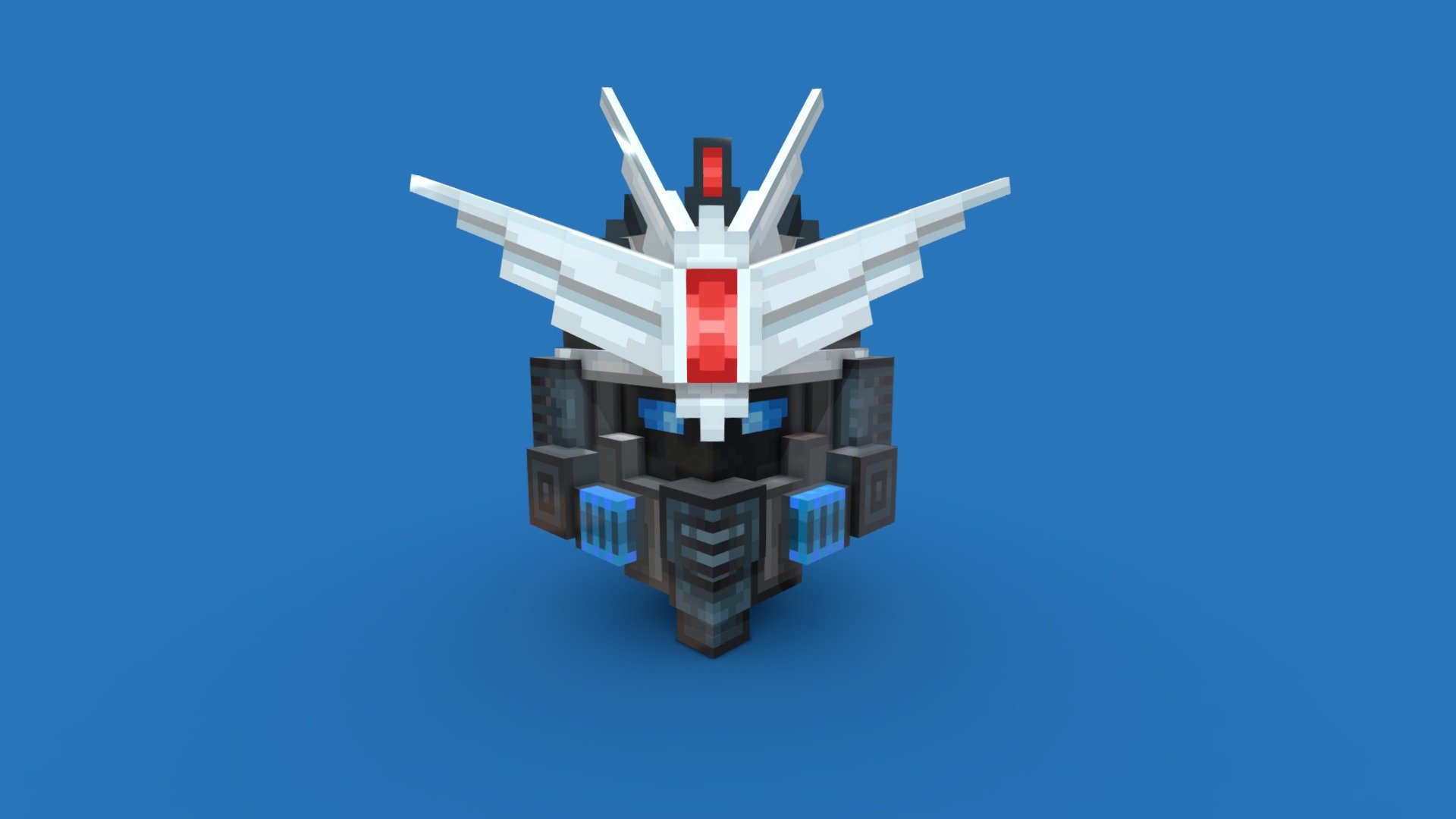 Gundam Head - 3D model by Yson [82abeca] - Sketchfab