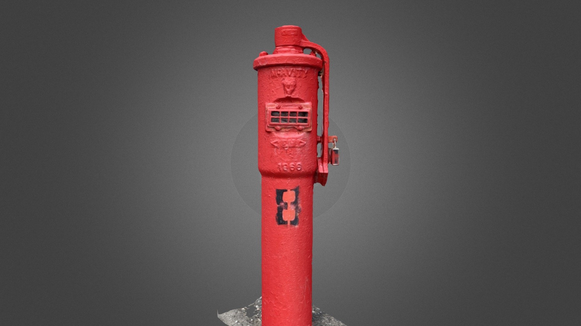 1966 VintageMcAvity Flow Indicator - 3D model by Hydrand Photogrammetry ...