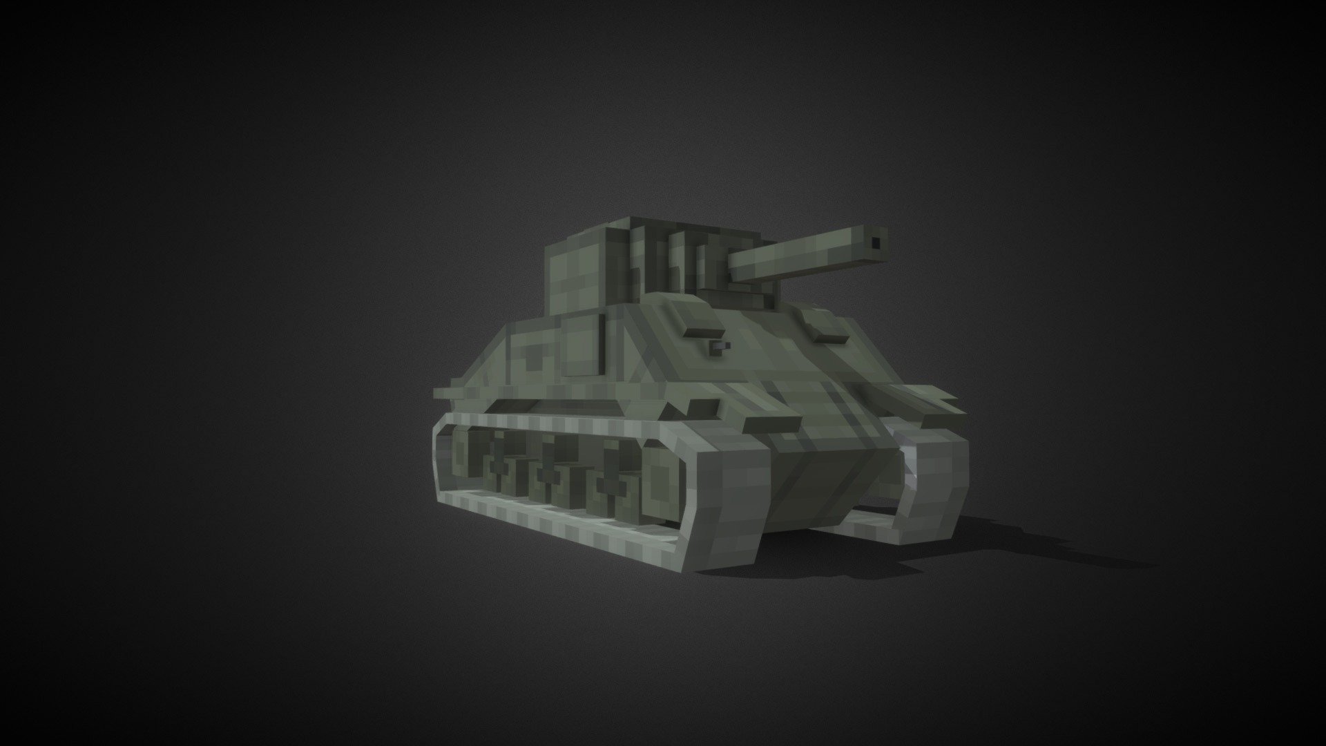 WW2 TANK - 3D model by Atesson [82af204] - Sketchfab