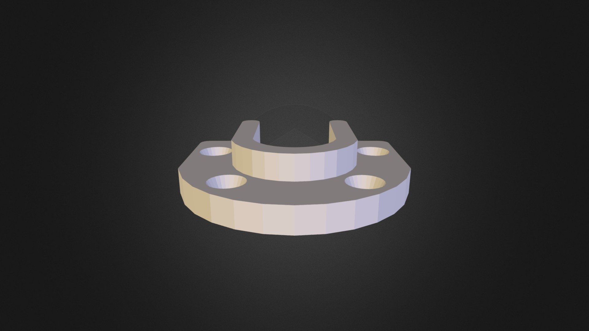Wardrobe rail mount - 3D model by 3dindustries [82b0353] - Sketchfab
