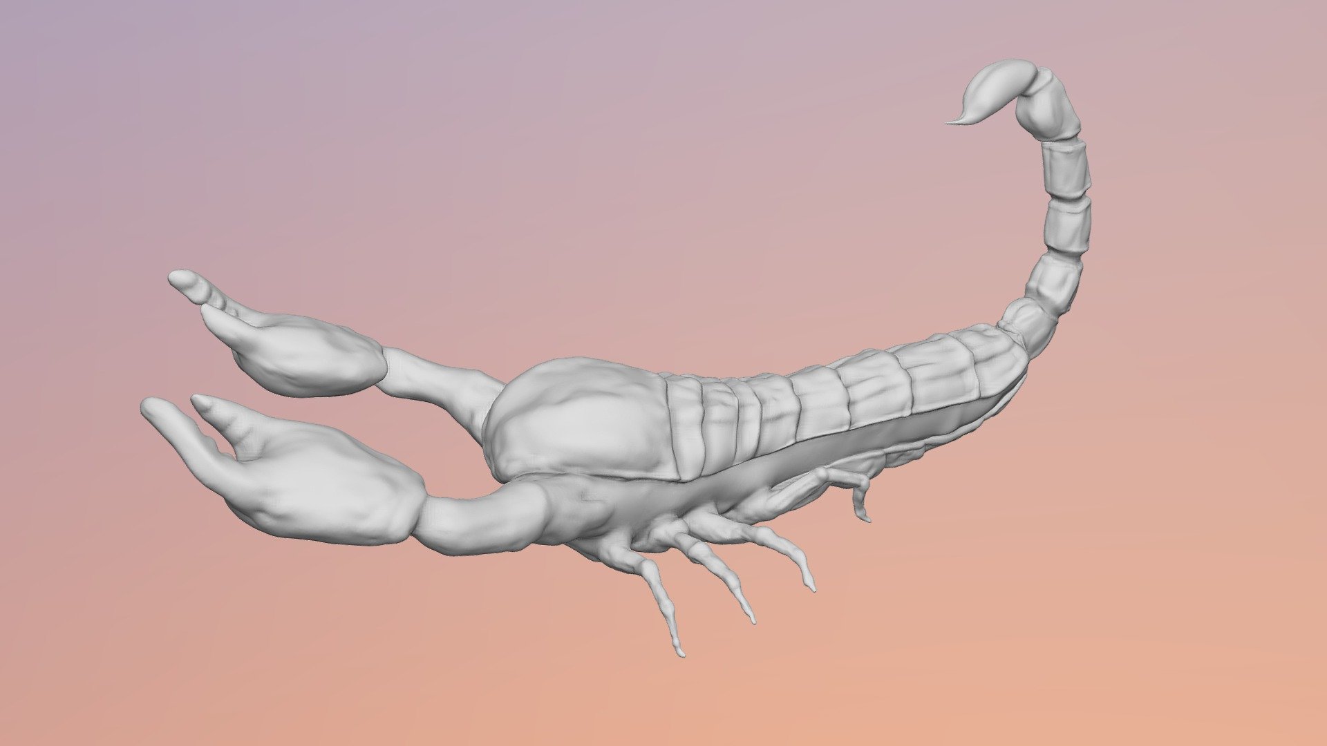 Scorpion - 3D model by Jared Merritt (@jawneer99) [82b041a] - Sketchfab