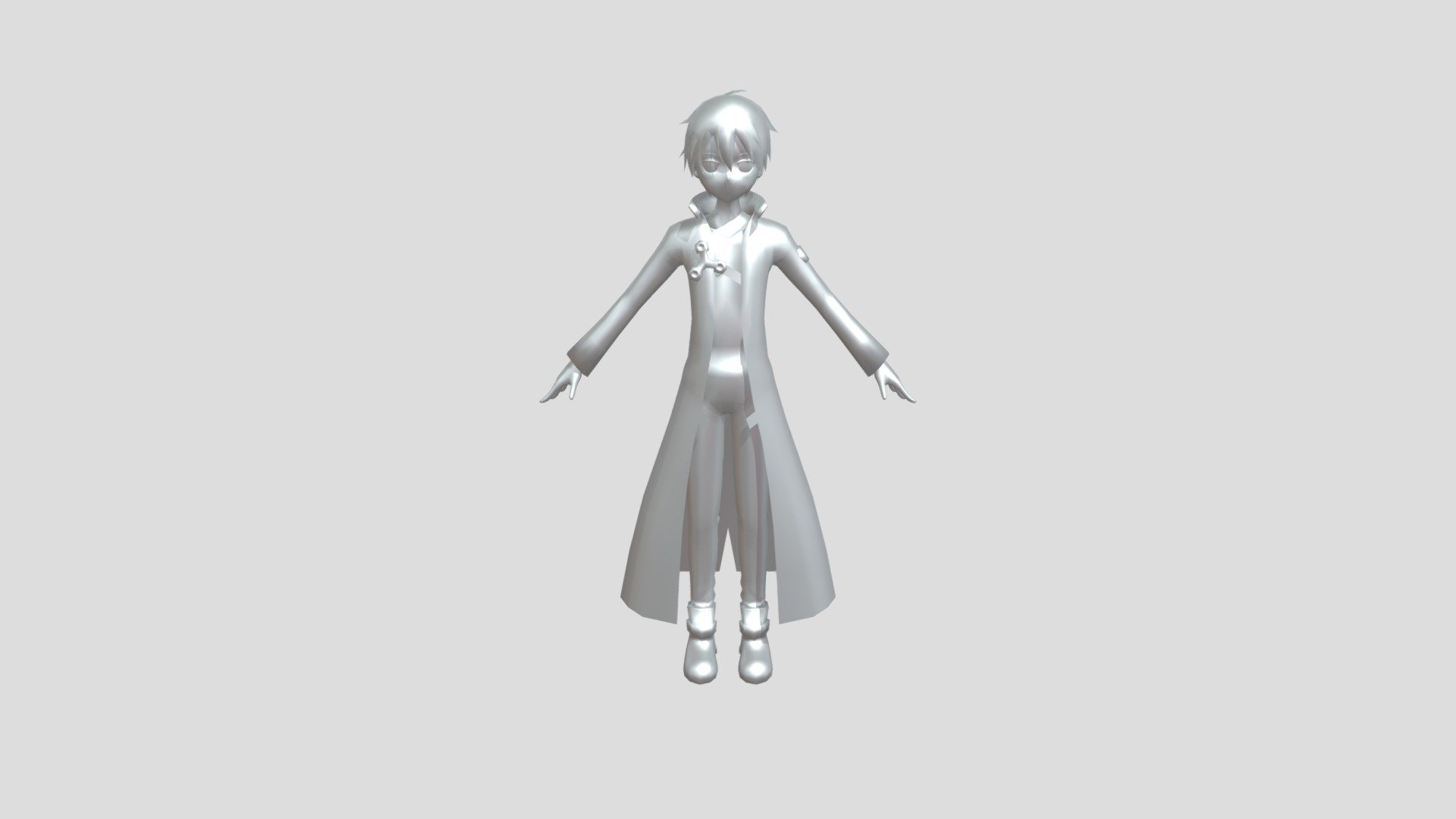 Kirigaya Kazuto - Sword Art Online - Download Free 3D model by minecraft3193092 [82b073f ...