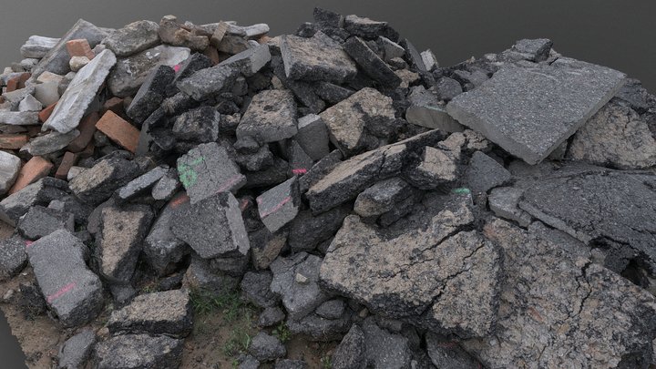 Rubble 3D models - Sketchfab