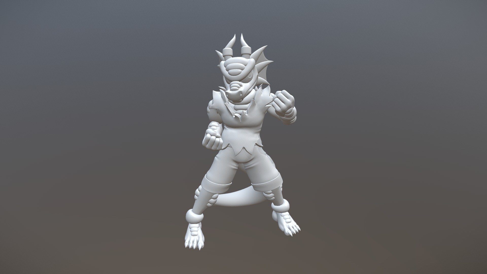 Drgn 001 - 3D model by Whololo [82b1076] - Sketchfab
