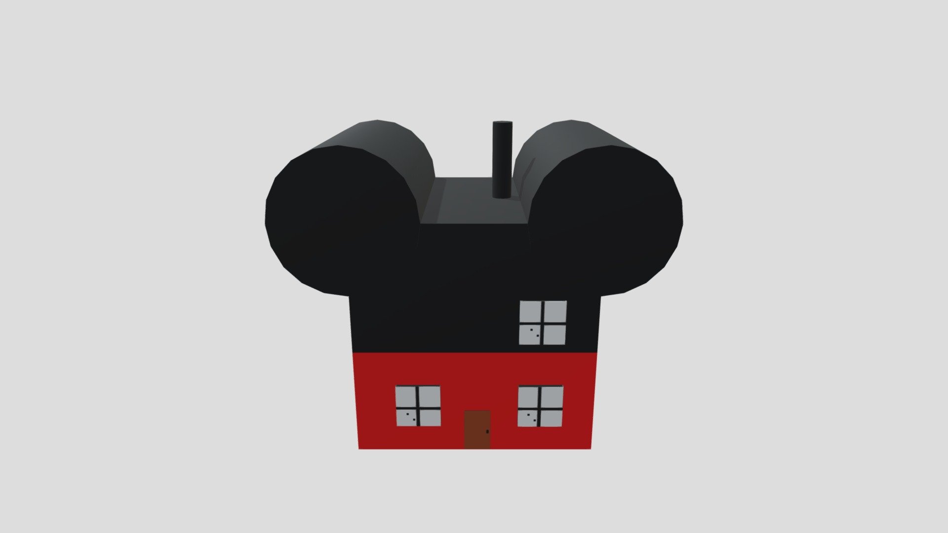 Mickey House - 3D model by Kian (@KianOldis) [82b1cc6] - Sketchfab