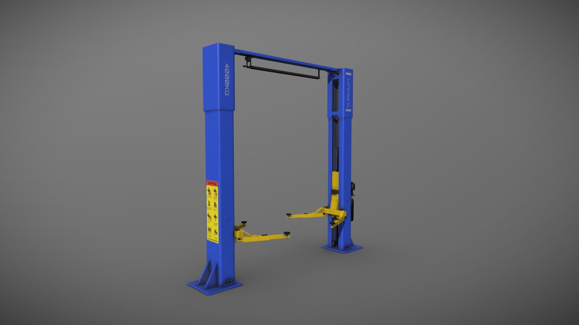 Car lift - Buy Royalty Free 3D model by Ringtail Studios (@ringtail ...