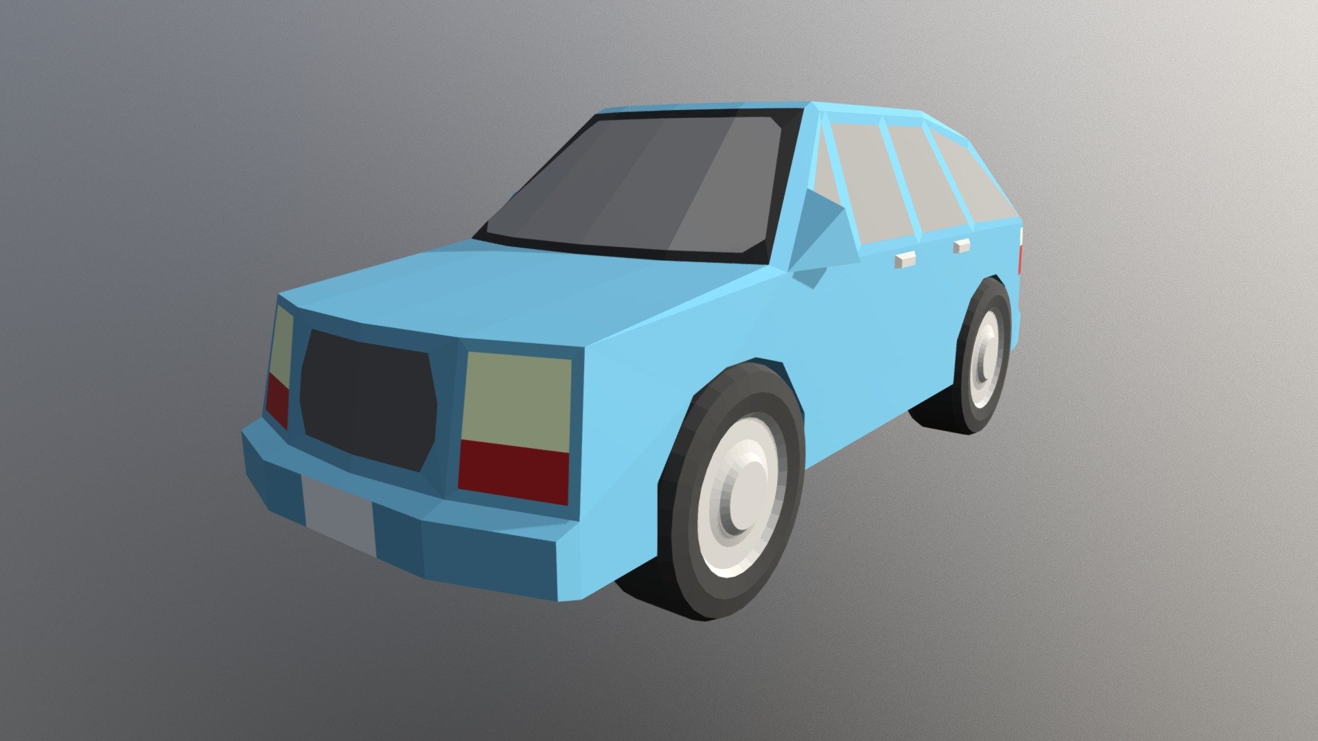 Compact Car - 3D model by Prof Tanner (@rwt07a) [82b2b5f] - Sketchfab