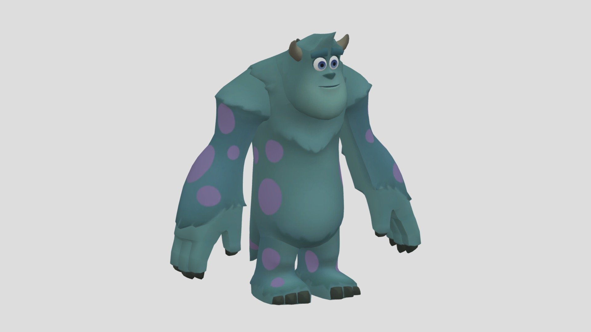 DISNEY INFINITY 1.0 | SULLIVAN UPDATED - Download Free 3D model by SMF ...