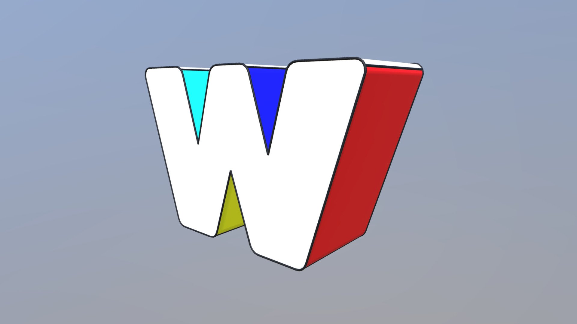 LWA 3D Logo - 3D model by truonganimation [82b4227] - Sketchfab