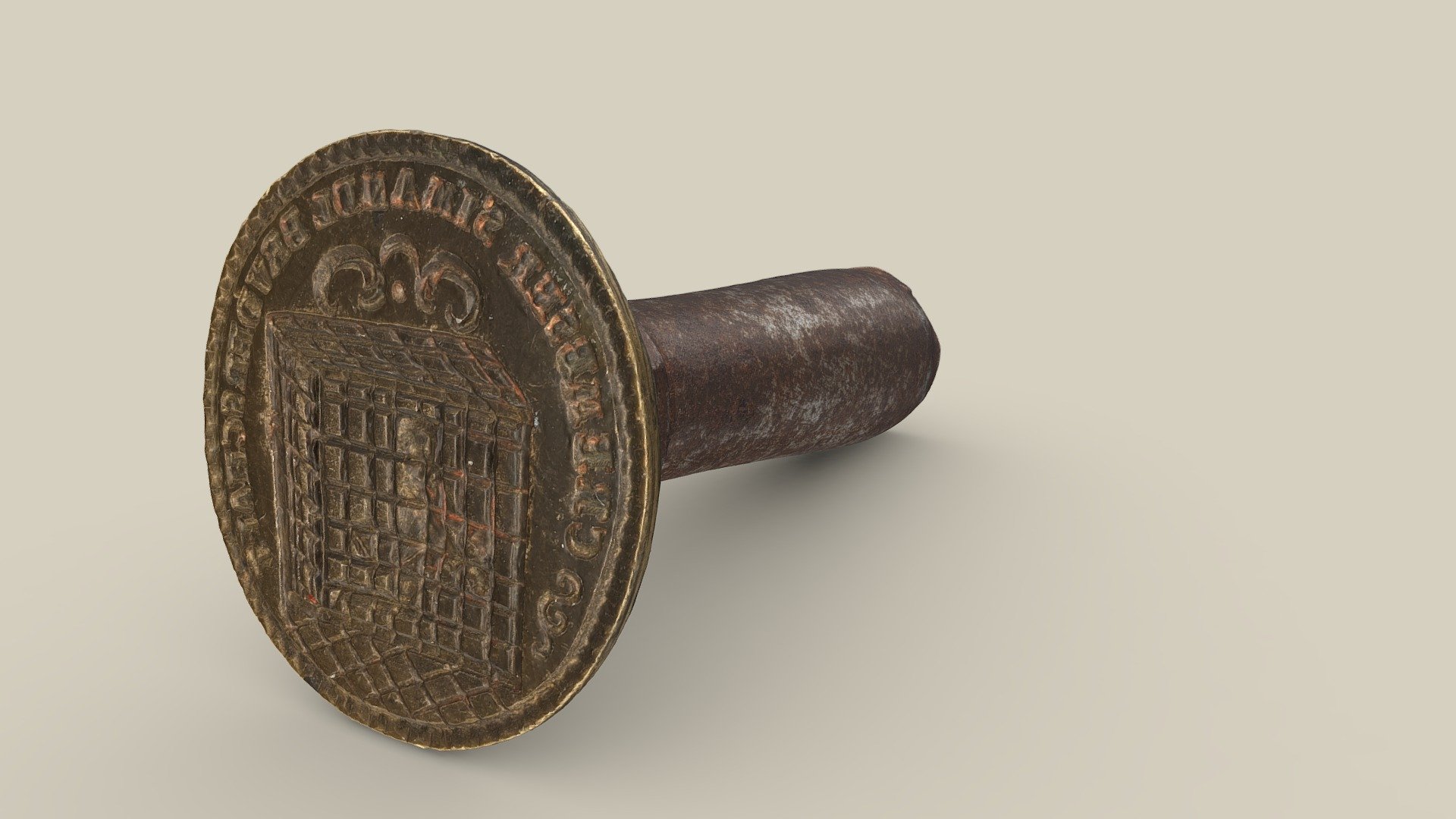 Stamp seal - Buy Royalty Free 3D model by noe-3d.at (@www.noe-3d.at ...