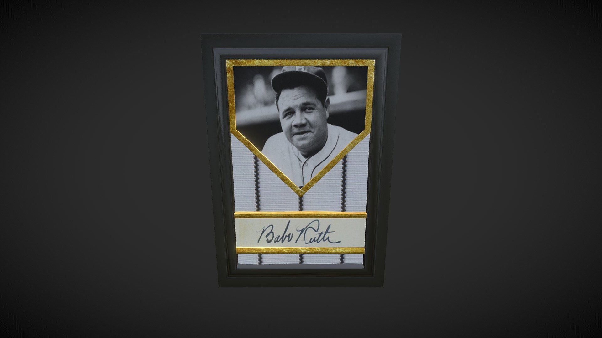 Babe Ruth - 3D model by chase (@imchase) [82b44e7] - Sketchfab