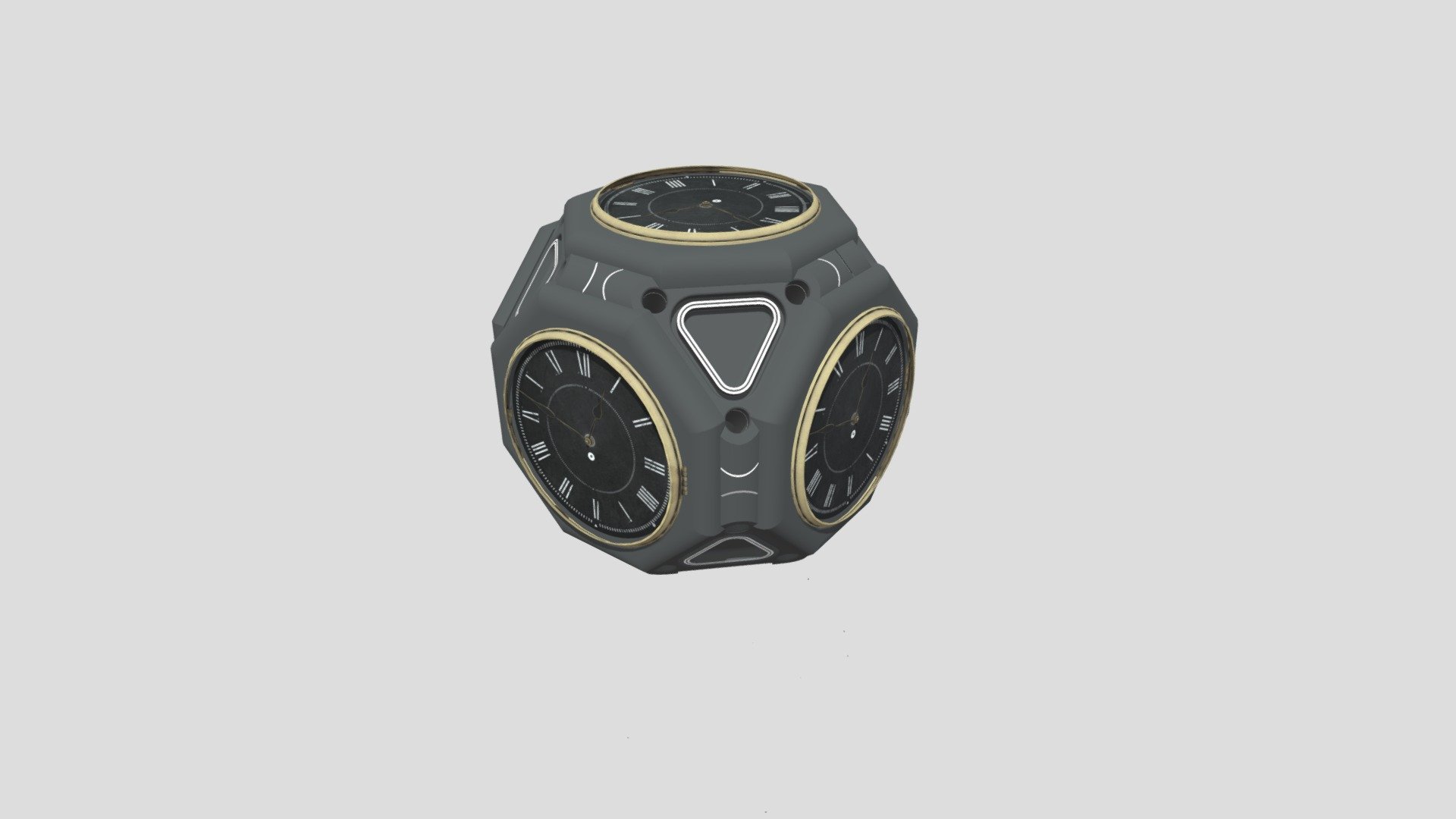 Future Large Clockman Head Lagless - Download Free 3D model by ...