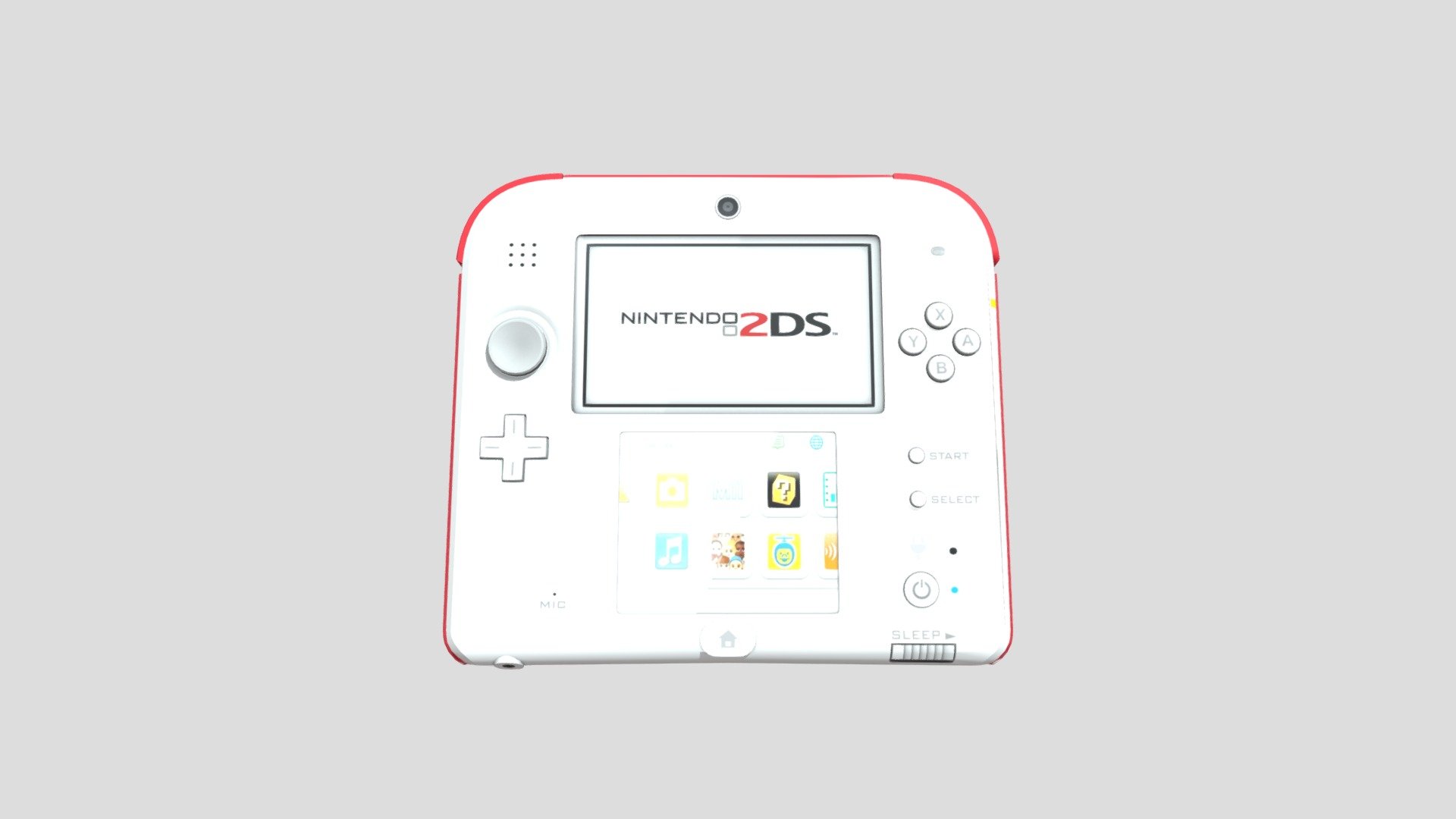 Nintendo 2ds - 3D model by blackfoxysfmoffical (@ebivins394) [82b7989 ...
