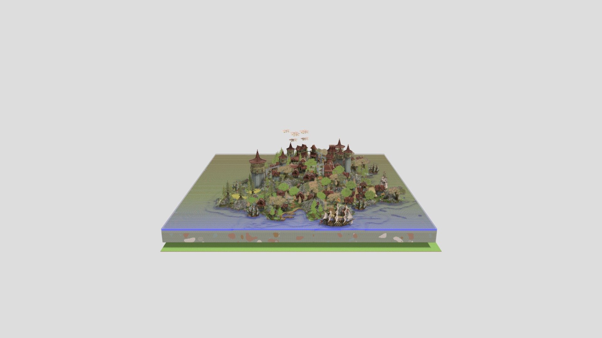 Red Kingdom - 3D model by Senior Studios (@seniorstudios) [82b7c22 ...