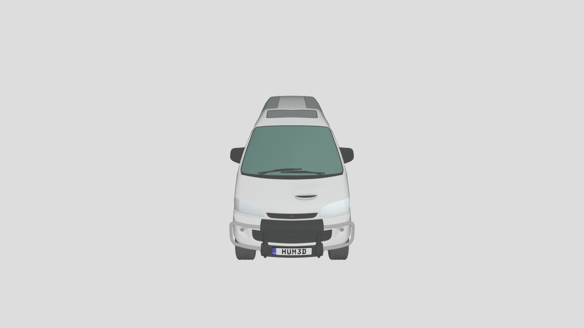Mitsubishi Delica IV Space Gear 4wd - Download Free 3D model by ...