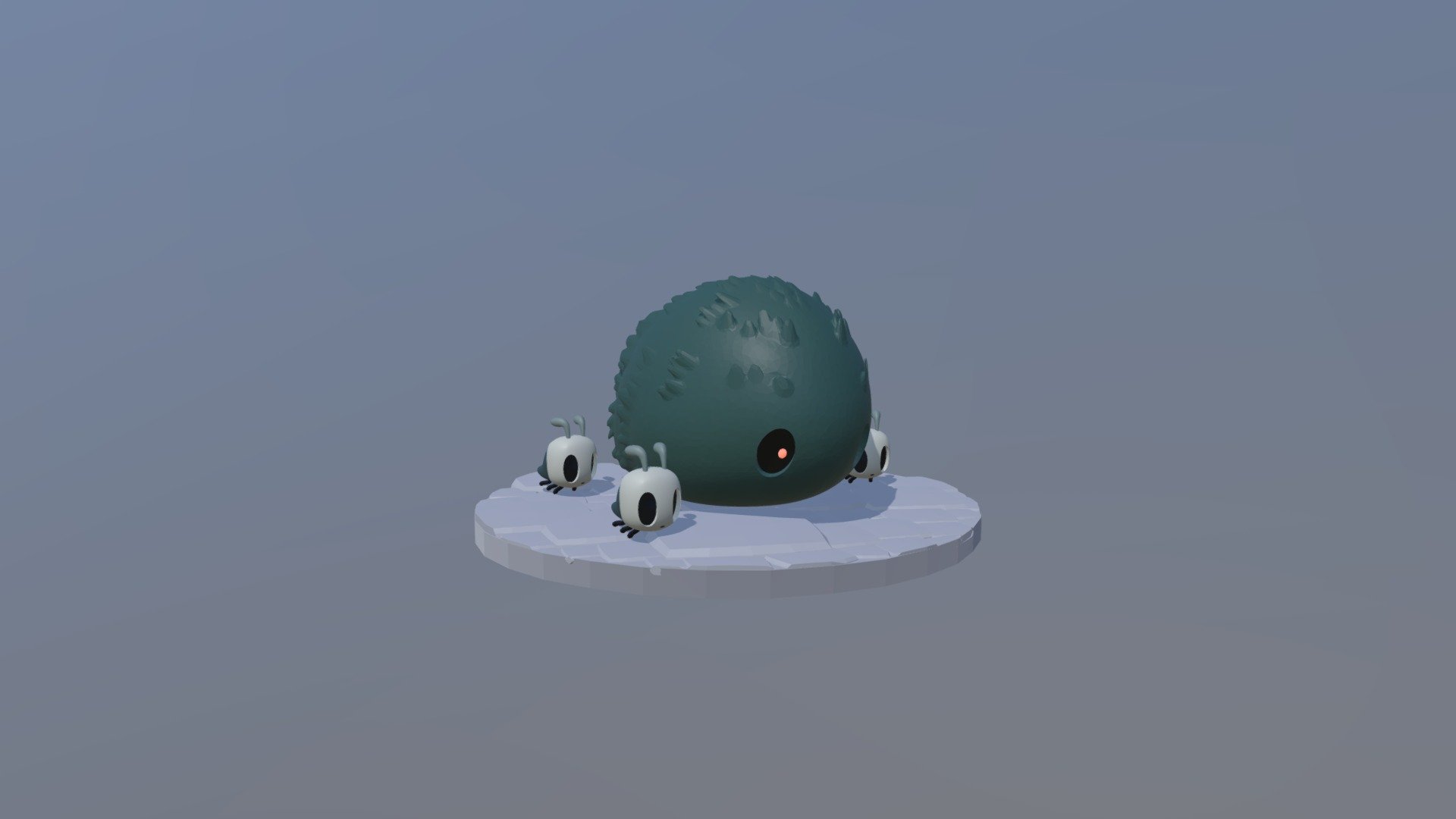 Hollow Knight #33/34 - Moss Charger - Download Free 3D model by Brandon ...