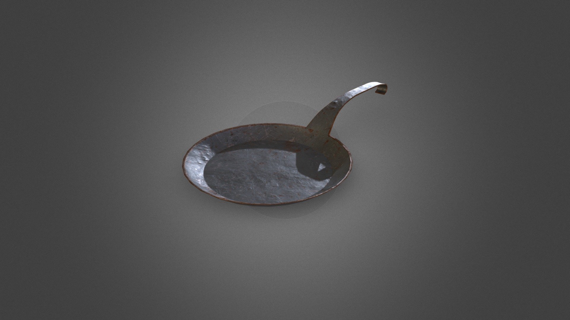 Medieval Iron Pan - Download Free 3D model by Seth Santos (@Seth7Santos ...