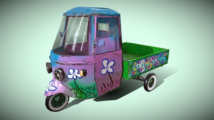 3-wheel 3D models - Sketchfab