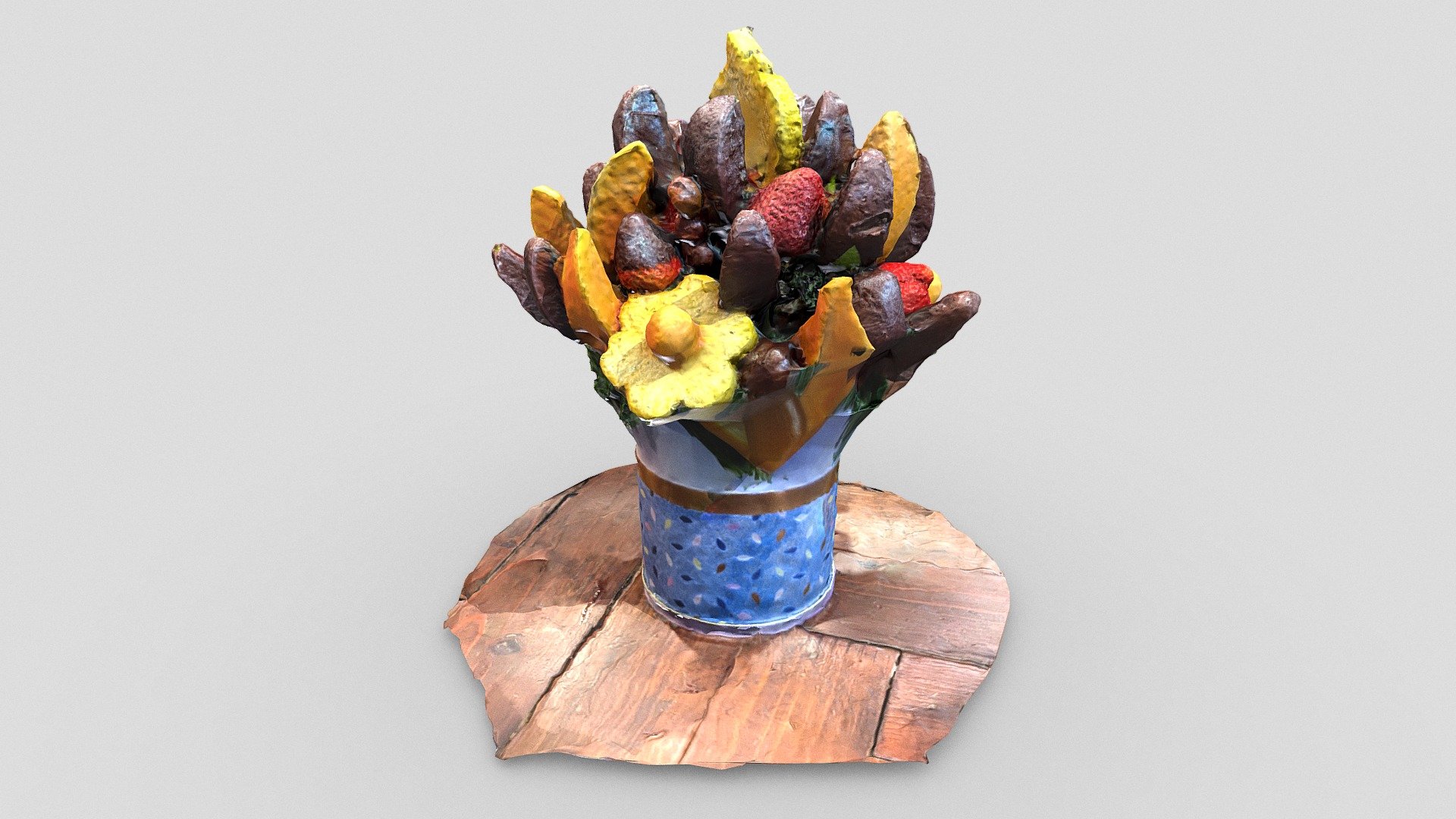 Simply Edible™ Bouquet (Object Capture) - Download Free 3D model by Emm ...