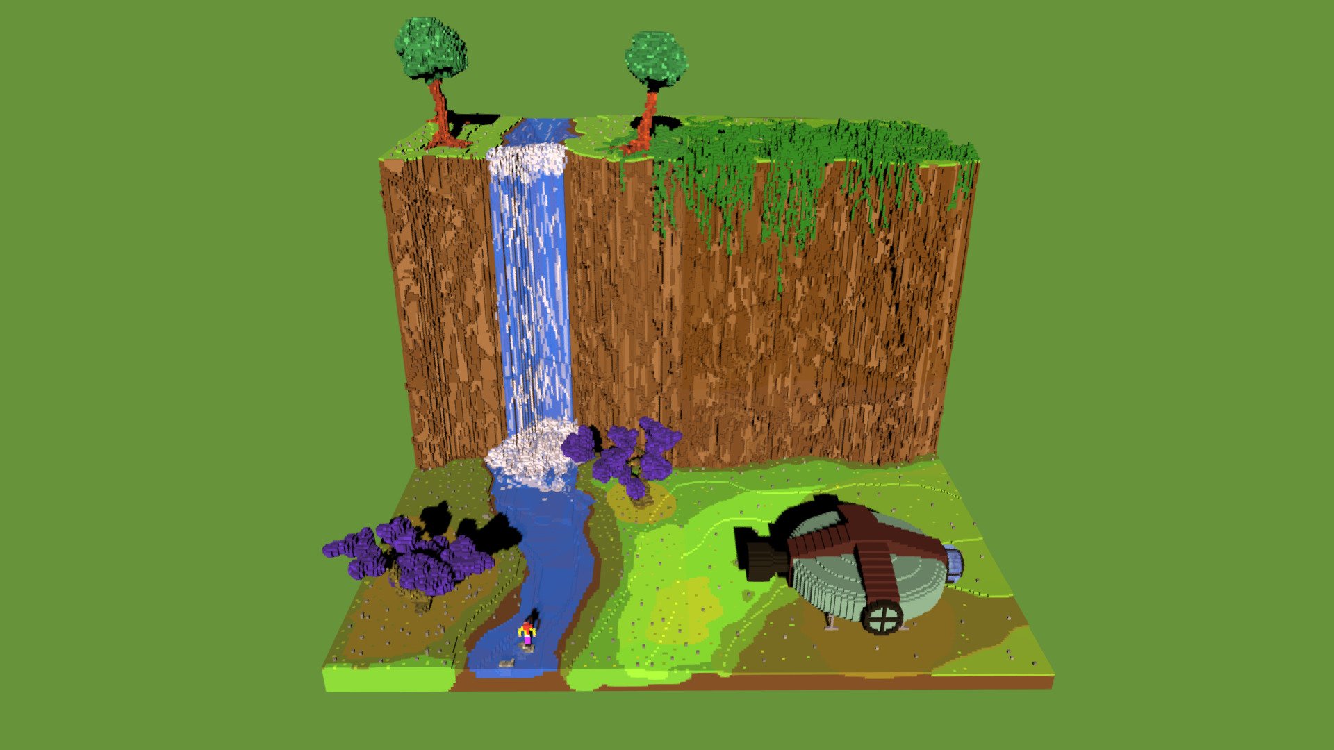 cascade - Download Free 3D model by Darfeld [82be76a] - Sketchfab