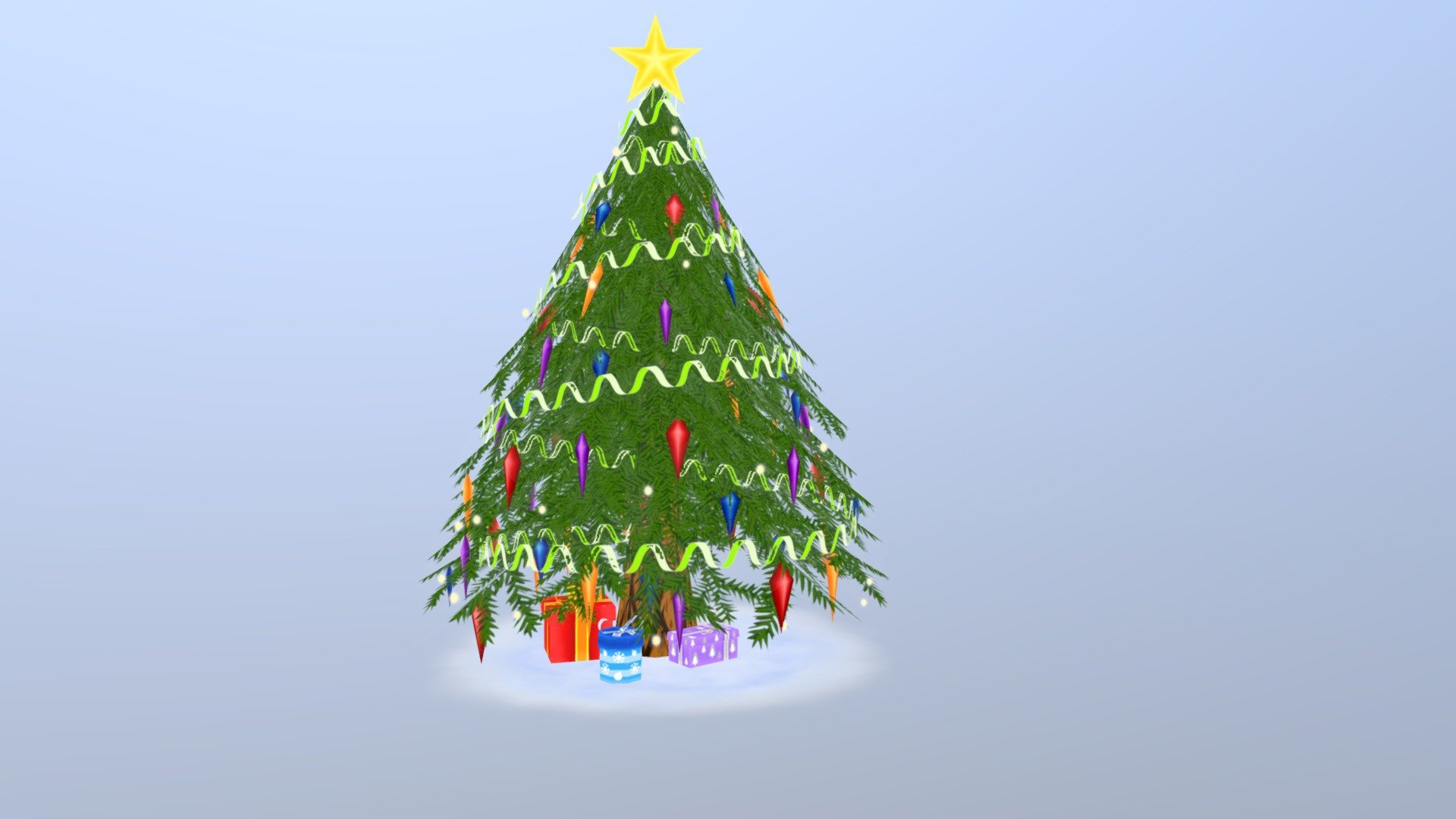 Christmas Tree - 3D model by alesya3d [82be7ec] - Sketchfab
