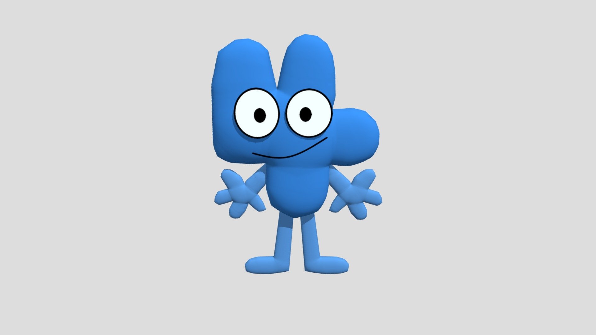 four - 3D model by da bfdi man (@beautyelements001) [82c28ec] - Sketchfab