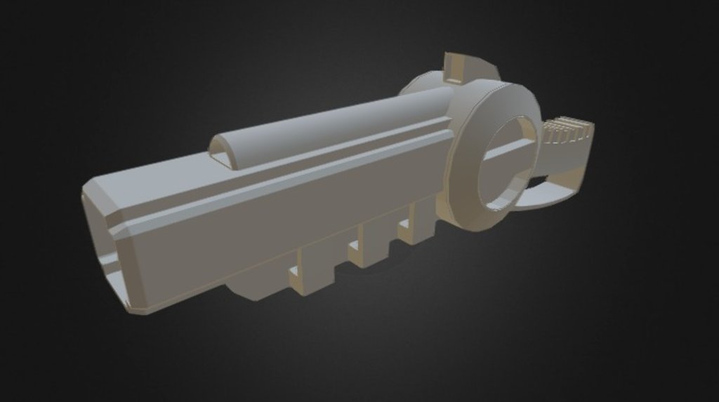 gun - 3D model by changyui [82c2a68] - Sketchfab